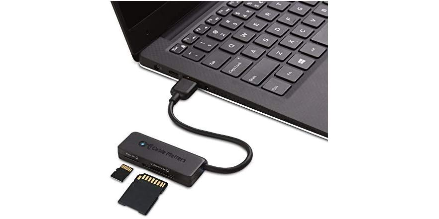 Cable Matters Dual Slots USB Card Reader