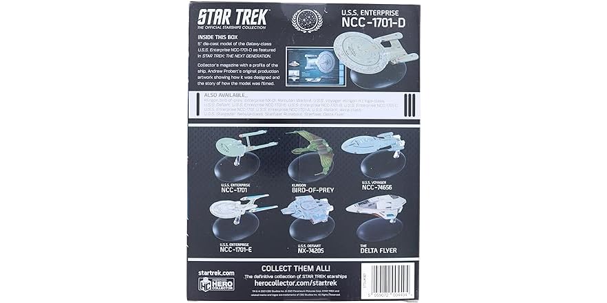 Star Trek U.S.S. Enterprise NCC-1701-D