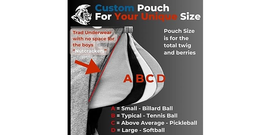 Real Men 0in Nylon Strapless Jocks