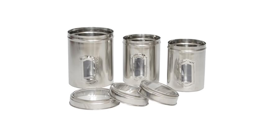 Set of 3 different sizes of Canister