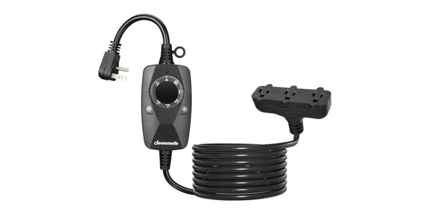 DEWENWILS Light Timer Extension Cord