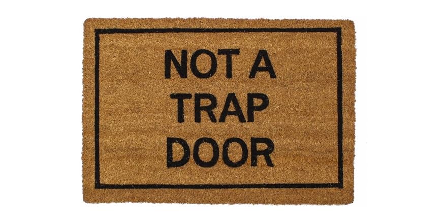 Clever Doormats Not A Trap Door