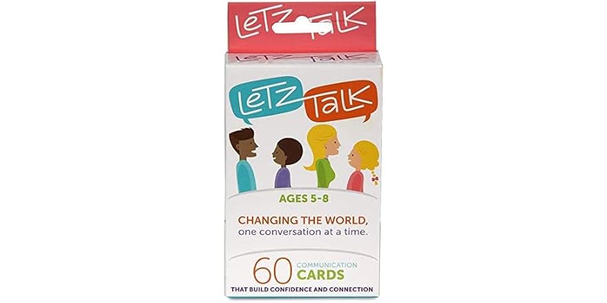 Letz Talk Conversation Cards for Kids