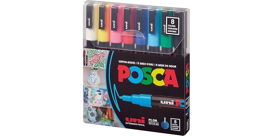 Uniball Posca Paint Markers
