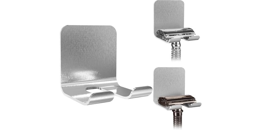 4 Pack Wall Mounted Safety Razor Holder