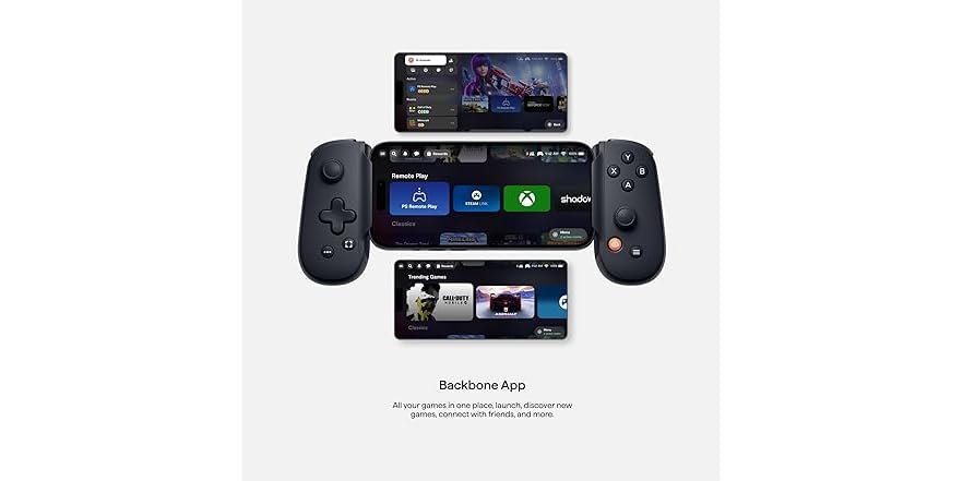(BUNDLE) BACKBONE One Mobile Gaming Controller + Case (Open Box)