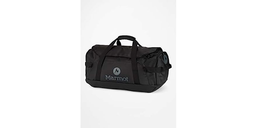 Marmot Duffel Bag, Black, 50 Liter