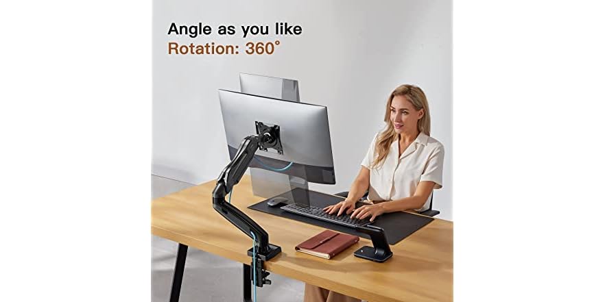 Gas Spring Monitor Arm Fits 13-27'' Monitor