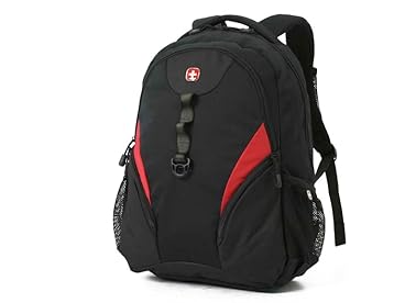 Backpack- Black with Red