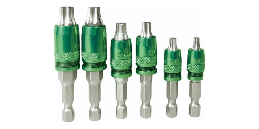 6pc 2-in-1 Internal Torx Hex Bit Set