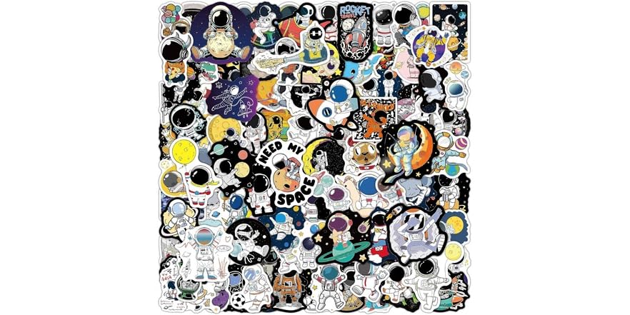 200 PC Random Funny Themed Stickers