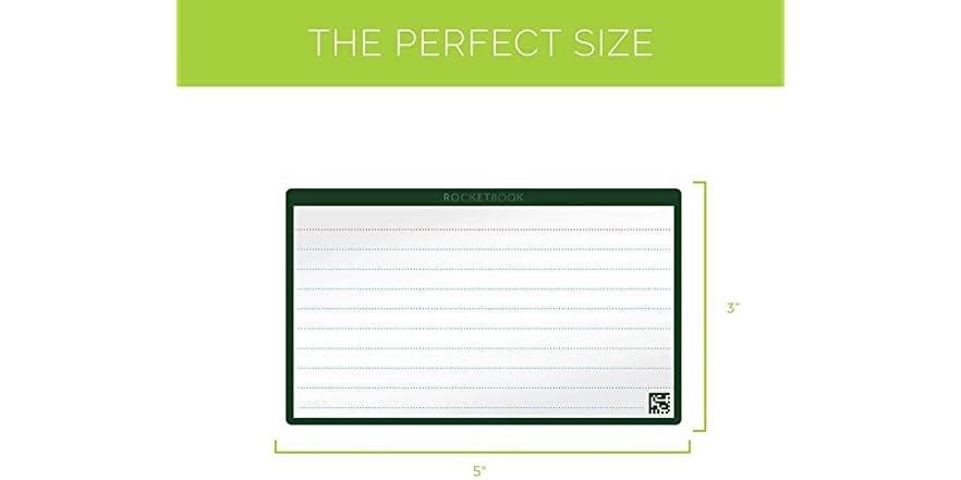 Rocketbook Cloud Cards - Reusable Index Cards