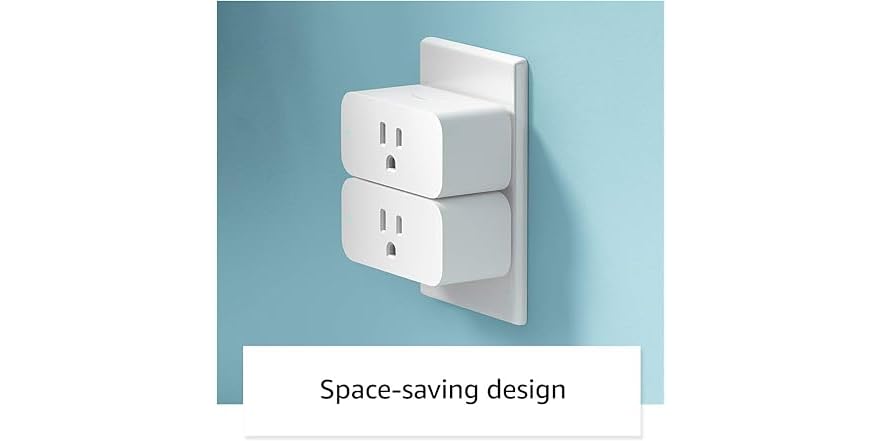 (1, 2 or 3 Pack) Amazon Smart Plug, Works with Alexa