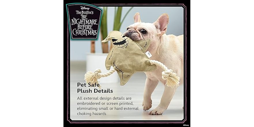 Oogie Boogie Flat Dog Toy