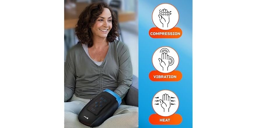 LifePro Legra Plus Hand Massager, Black