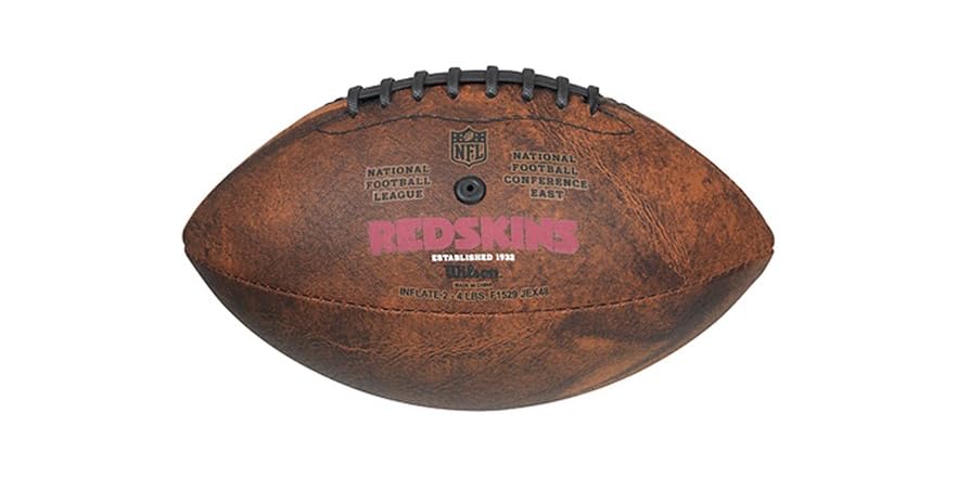 Redskins Championship Throwback Football