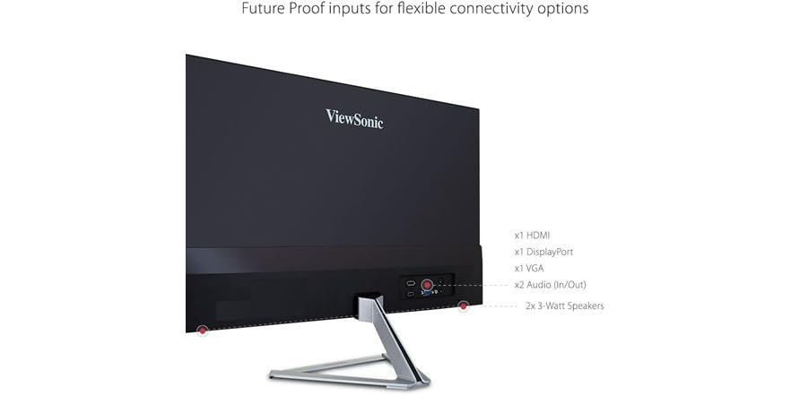 Viewsonic VX2276-SMHD 22" IPS Frameless Monitor