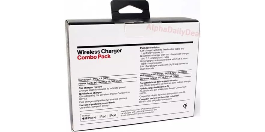 Verizon iPhone Charging Bundle