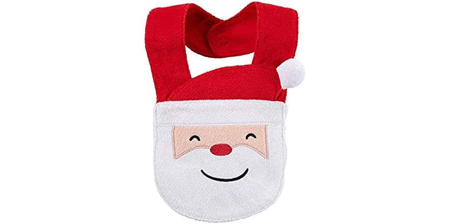 Carters Baby Holiday Santa Bib