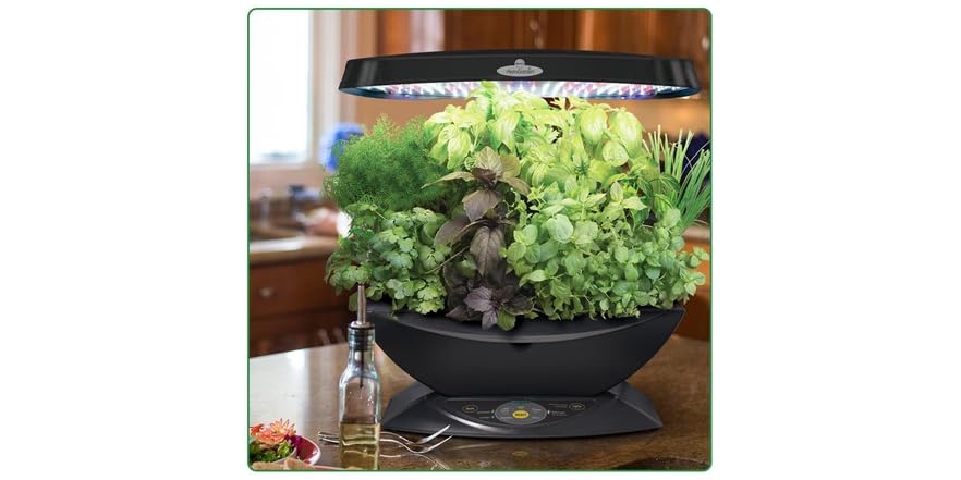 AeroGarden 7 LED Indoor Garden with Gourmet Herb Seed Kit
