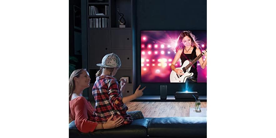 Hisense 100L10E 100-Inch 4K UHD Smart Laser Projector TV