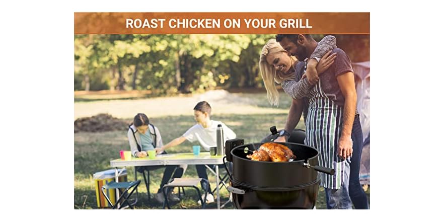 Rotisserie Ring Kit for Weber 18" Grills