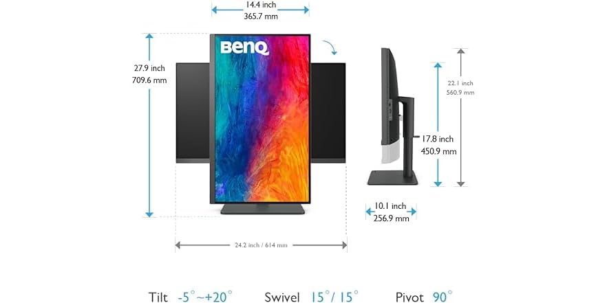BenQ PD2705U 27" LED Backlit 4k UHD IPS Monitor