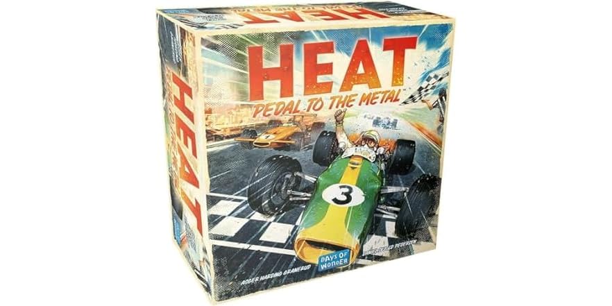 HEAT: Pedal to the Metal Board Game