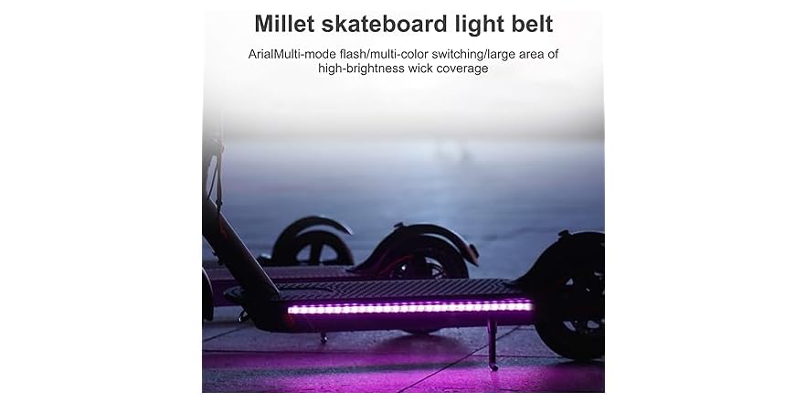 Electric Scooter LED Strip Light 2 Pack