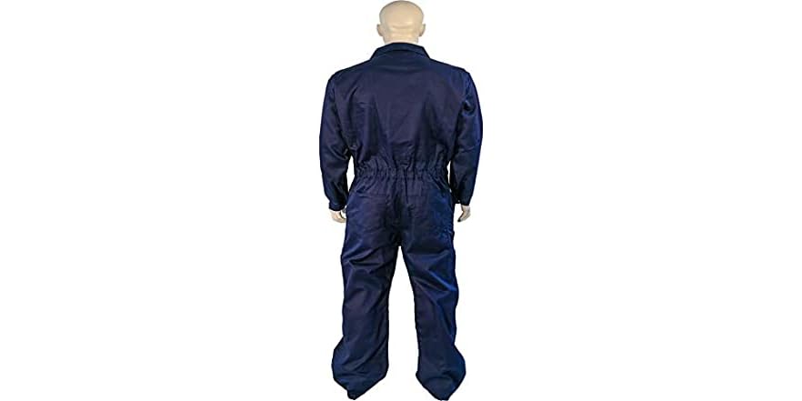 LARGE FLAME RESISTANT NAVY COVERALLS