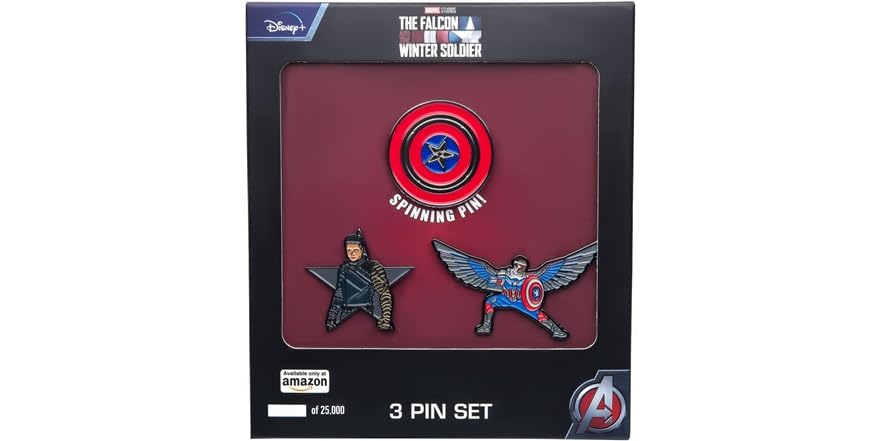 Marvel Studios: The Falcon 3pc Pin Set