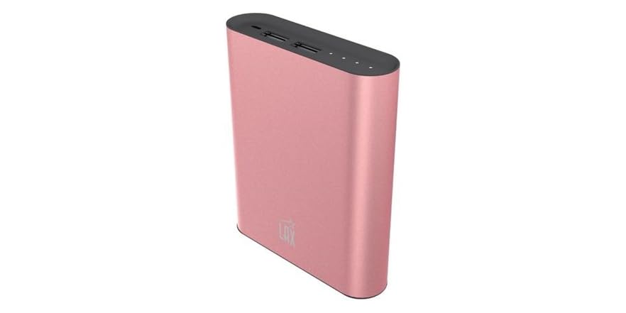 LAX 8,000mAh or 12,000mAh USB Power Bank