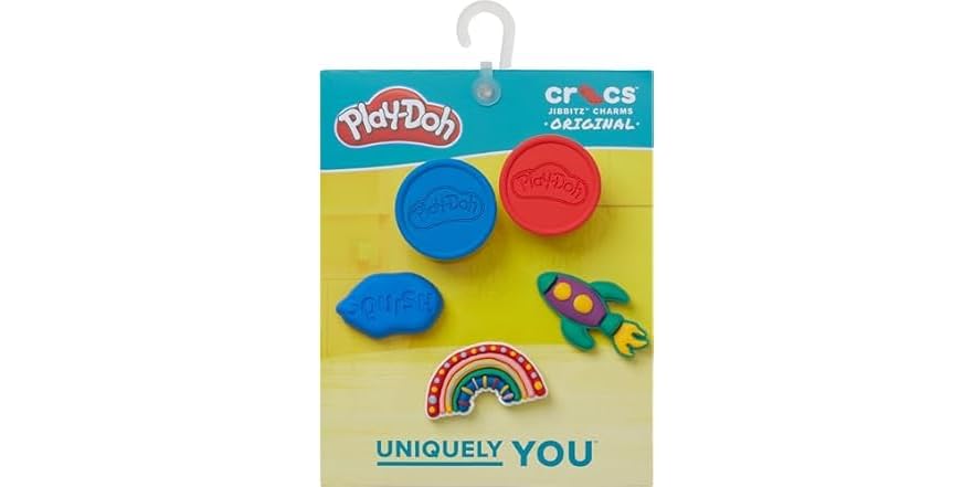 Crocs 5-Pack Play-Doh Shoe Charms