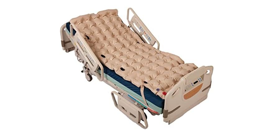 Waffle Overlay for Mattress with Pump