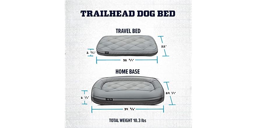 YETI Trailhead Dog Bed