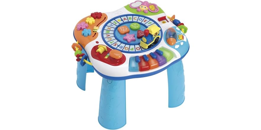 Winfun Letter Train and Piano Activity Table