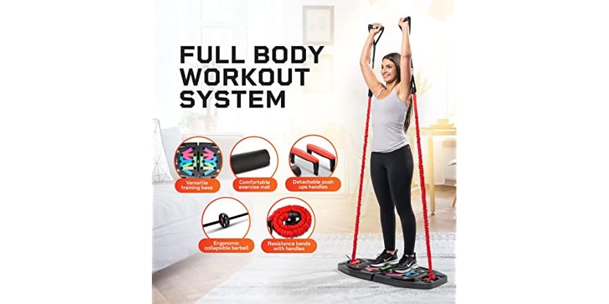 LifePro Home Gym Portable 12 Push-up (Open Box)