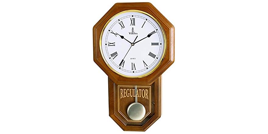 Pendulum Wall Clock Battery Operated