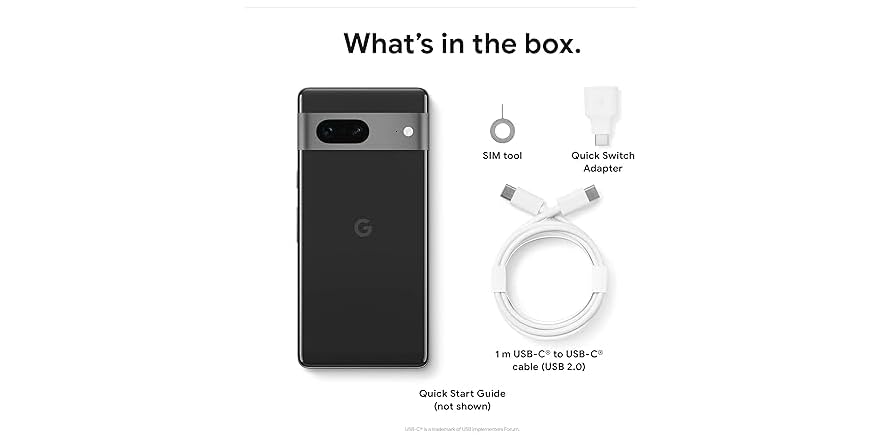 (NEW) Google Pixel 7 5G Phone (Unlocked) (Open Box)