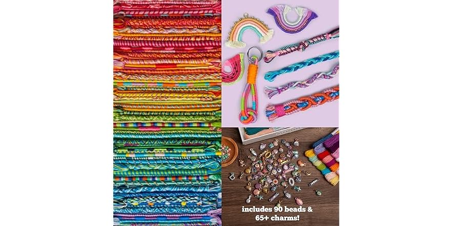 Loopdedoo Deluxe DIY Friendship Bracelet Kit