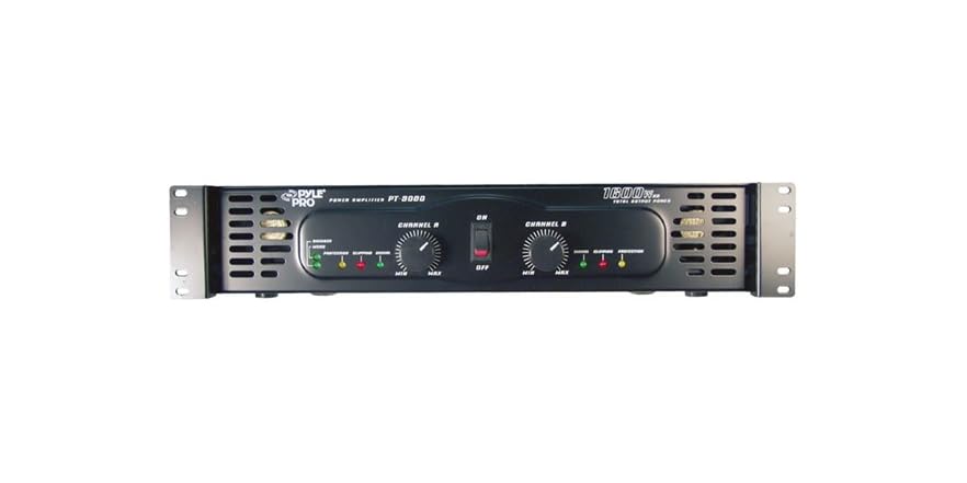 19" Rack Mount 3200W Bridgeable Power Amplifier