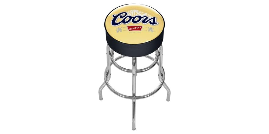 Coors Banquet Padded Bar Stool