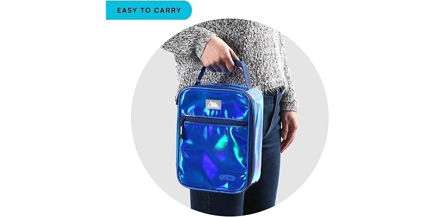 Arctic Zone Chrome Lunch Box Combo