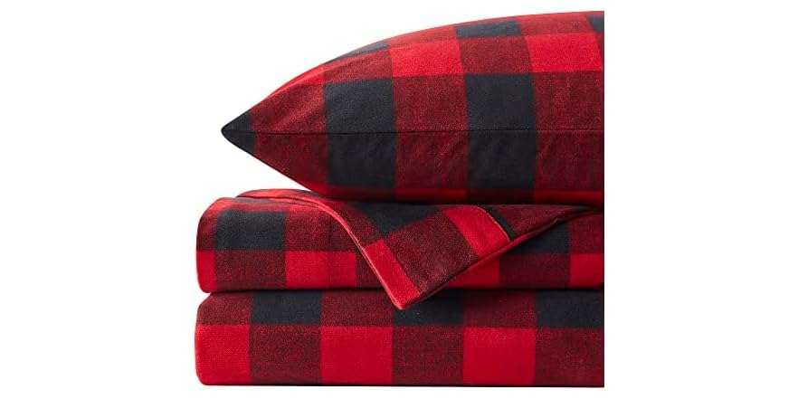 Printed Flannel Sheet Sets