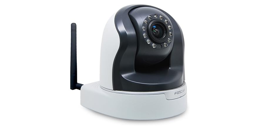 Pan/Tilt/Zoom Wireless IP Camera