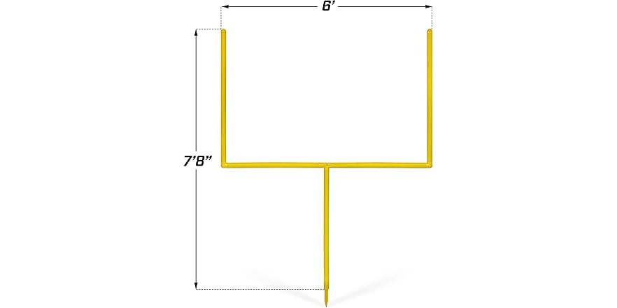 GoSports 8 ft PRO Kick Challenge Football Game