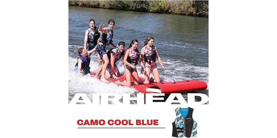 Airhead Men's CAMO Life Jacket Small