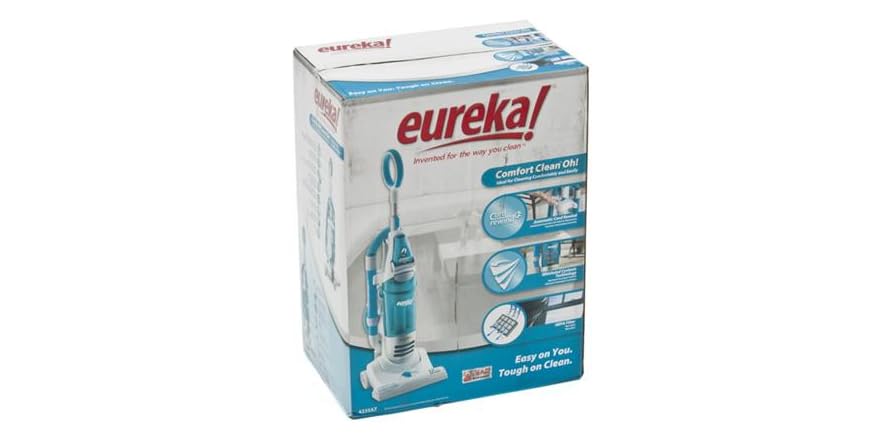 Eureka Comfort Clean Upright Bagless Vacuum with HEPA Filter