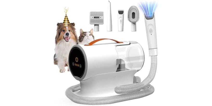 FIXR PG100 FIXR Pet Grooming Vacuum & Dog Hair Vacuum, 1200