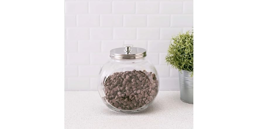 Glass Candy Jar Large